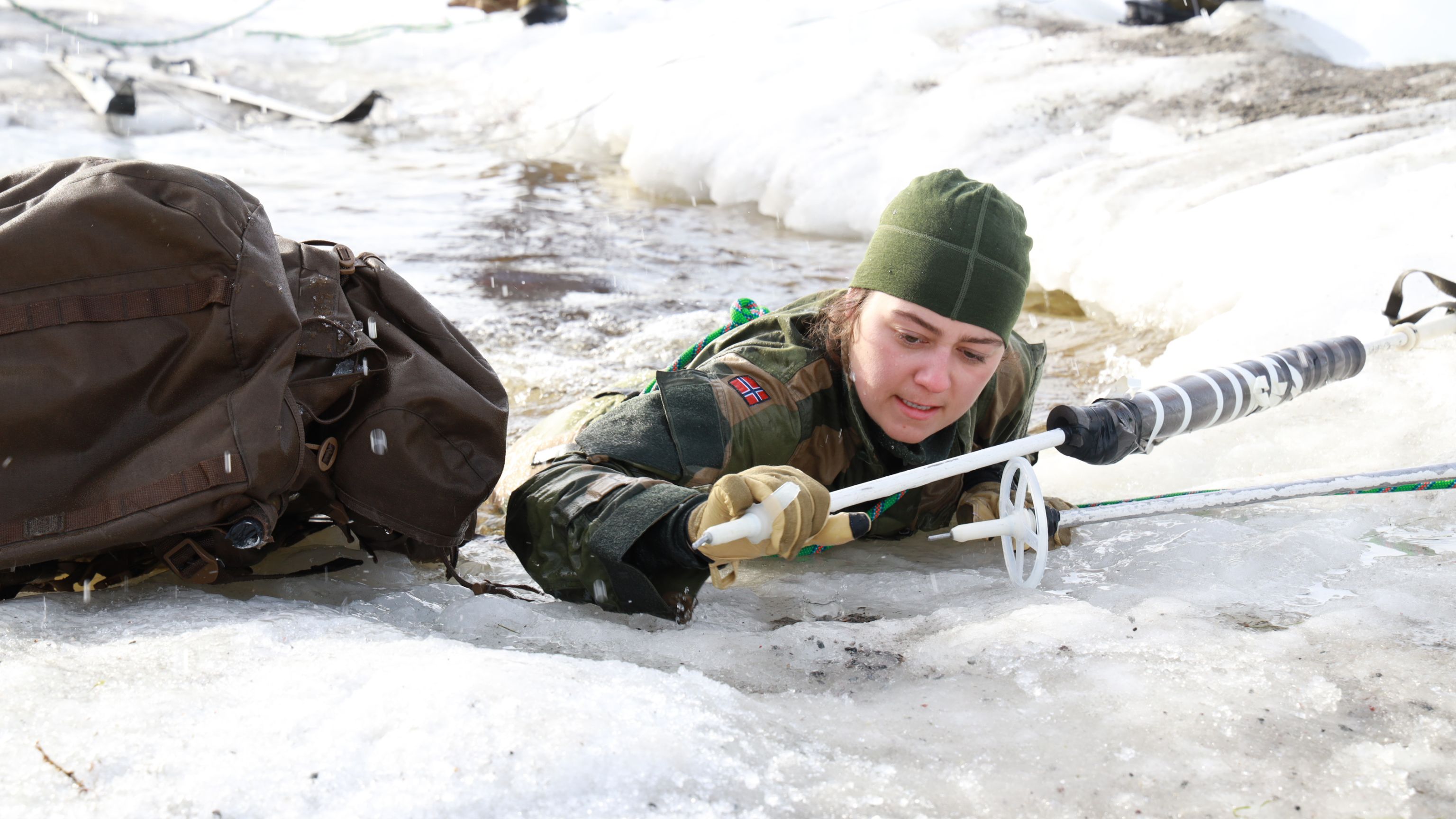Tester ny feltrasjon for norske soldater