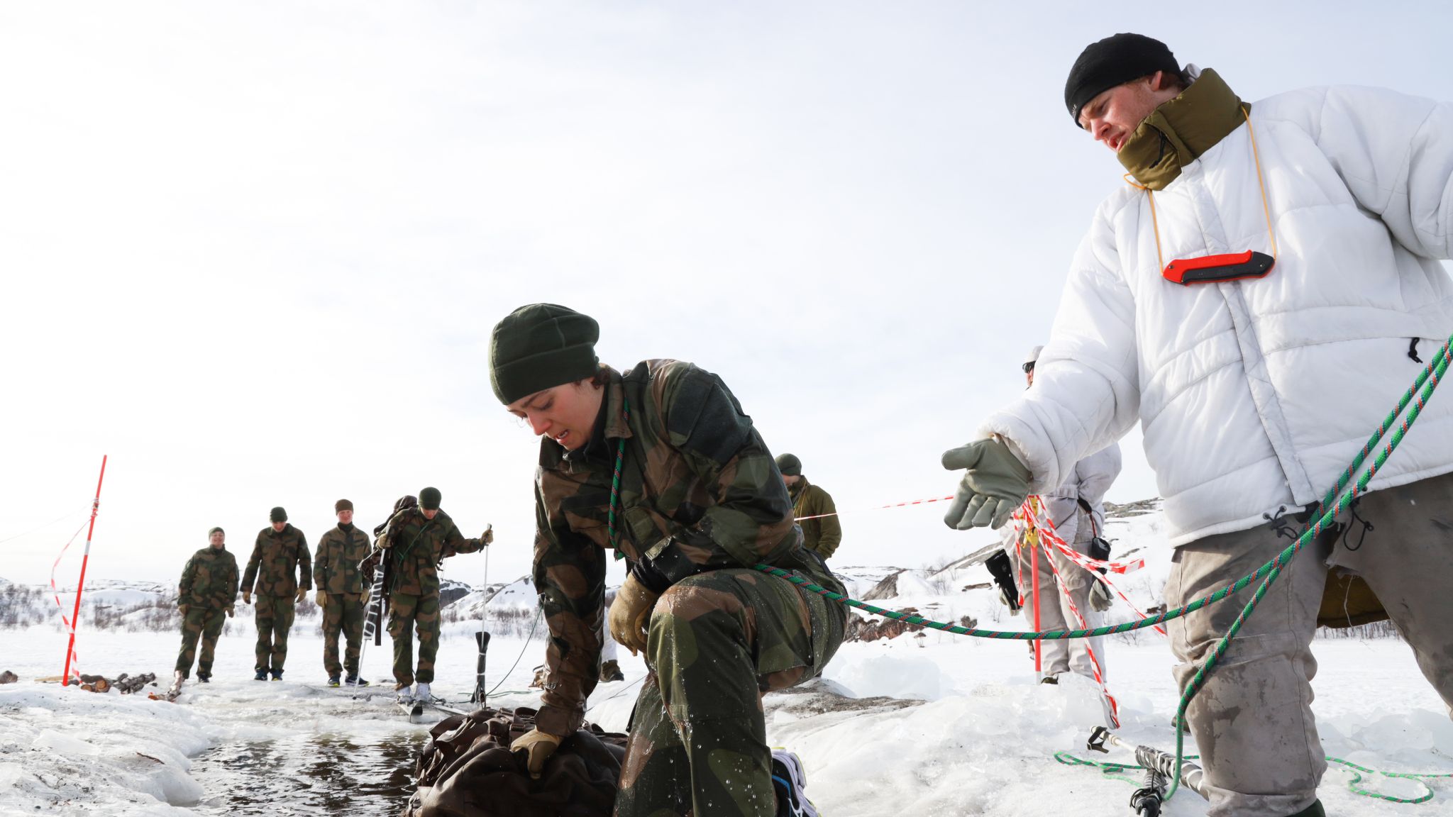 Tester ny feltrasjon for norske soldater