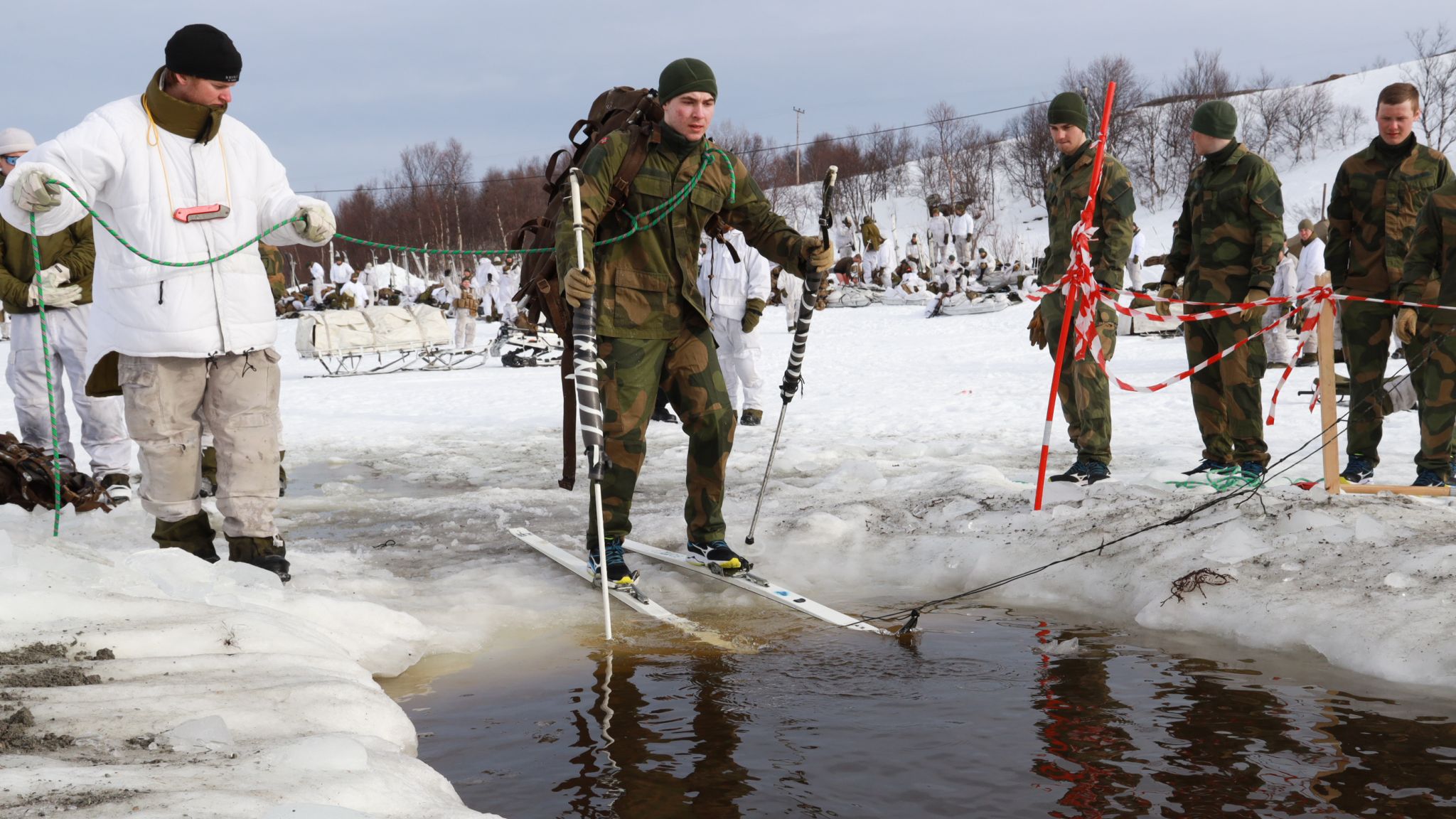 Tester ny feltrasjon for norske soldater
