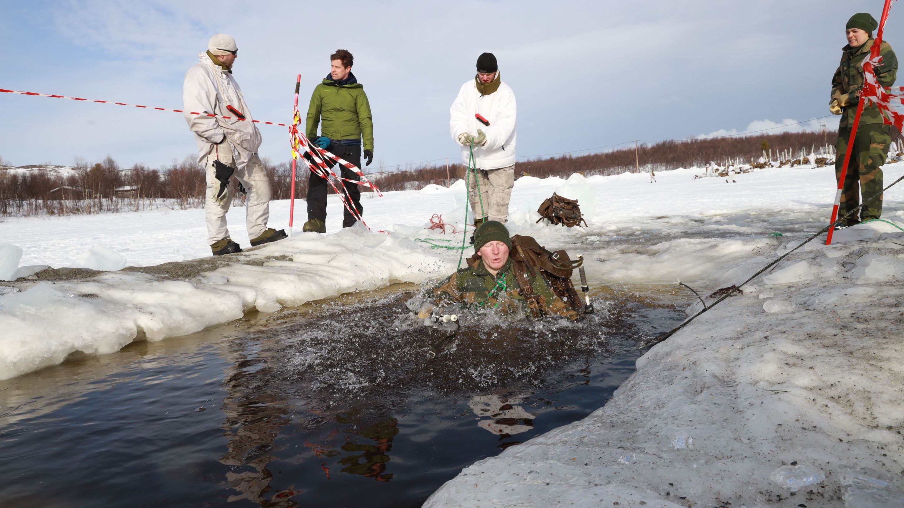 Tester ny feltrasjon for norske soldater