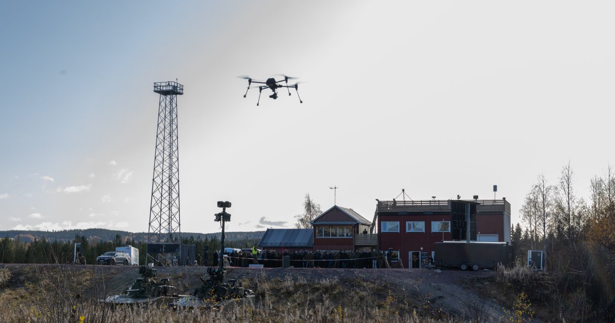Four Nordic army chiefs visited FFI to look at new technology