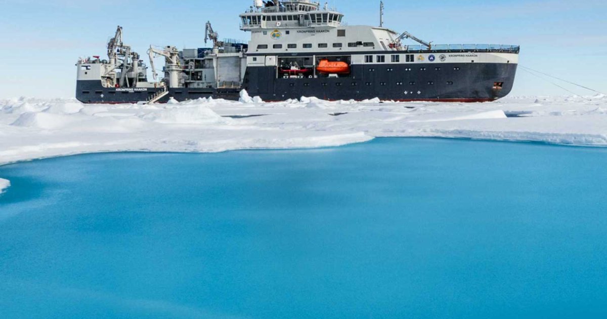 The Arctic Ocean 2050: FFI participates in historic polar research ...