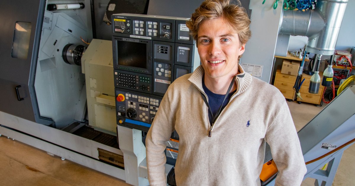 Nye maskiner er spennende